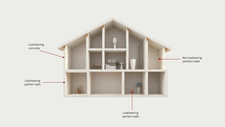 Mur de refend : définition, rôle et différences avec un mur porteur