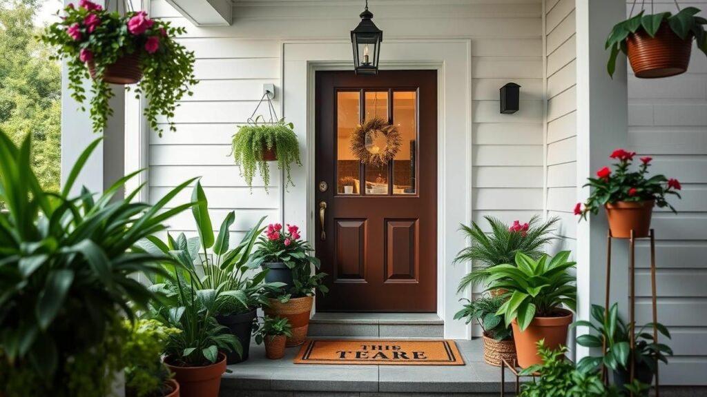 Ce petit espace devant votre porte cache une astuce déco qui va vous ...