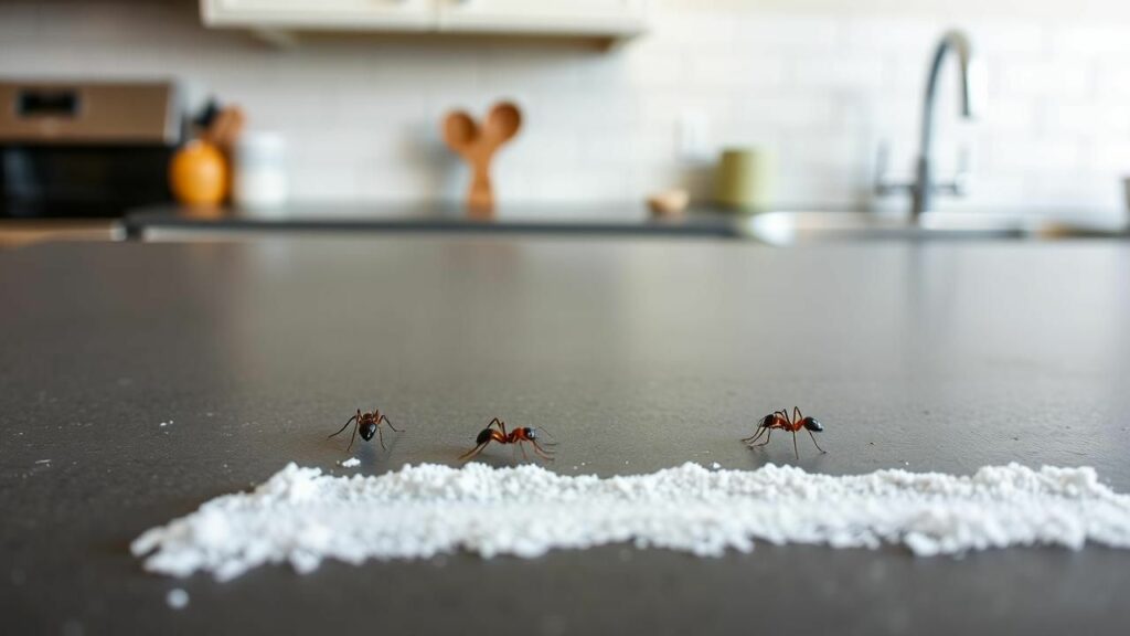 La craie, l’astuce inattendue qui repousse les fourmis dès 2025