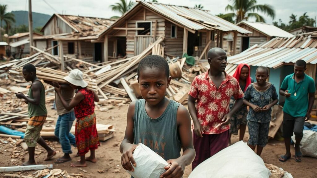 Sainte-Marine, village frappé par la tempête en 2025, se relève par la ...