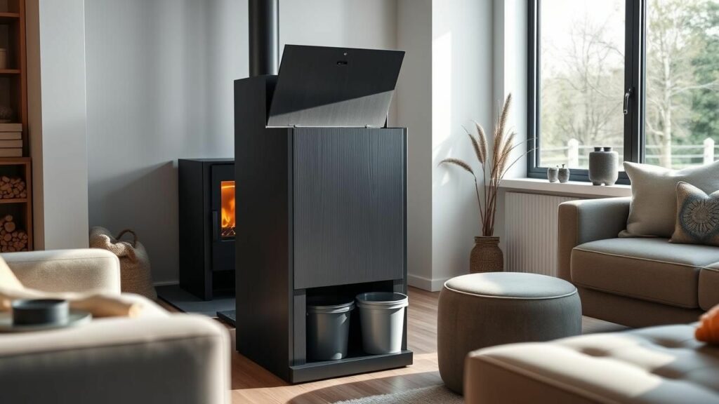 Un rangement révolutionnaire pour vos pellets cet hiver gagne du temps ...